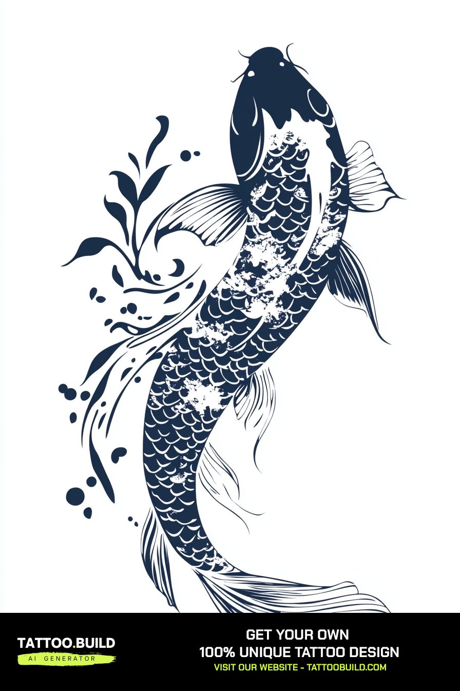 Exploring the Beauty and Meaning of Koi Fish Tattoo Drawings - Tattoo Build