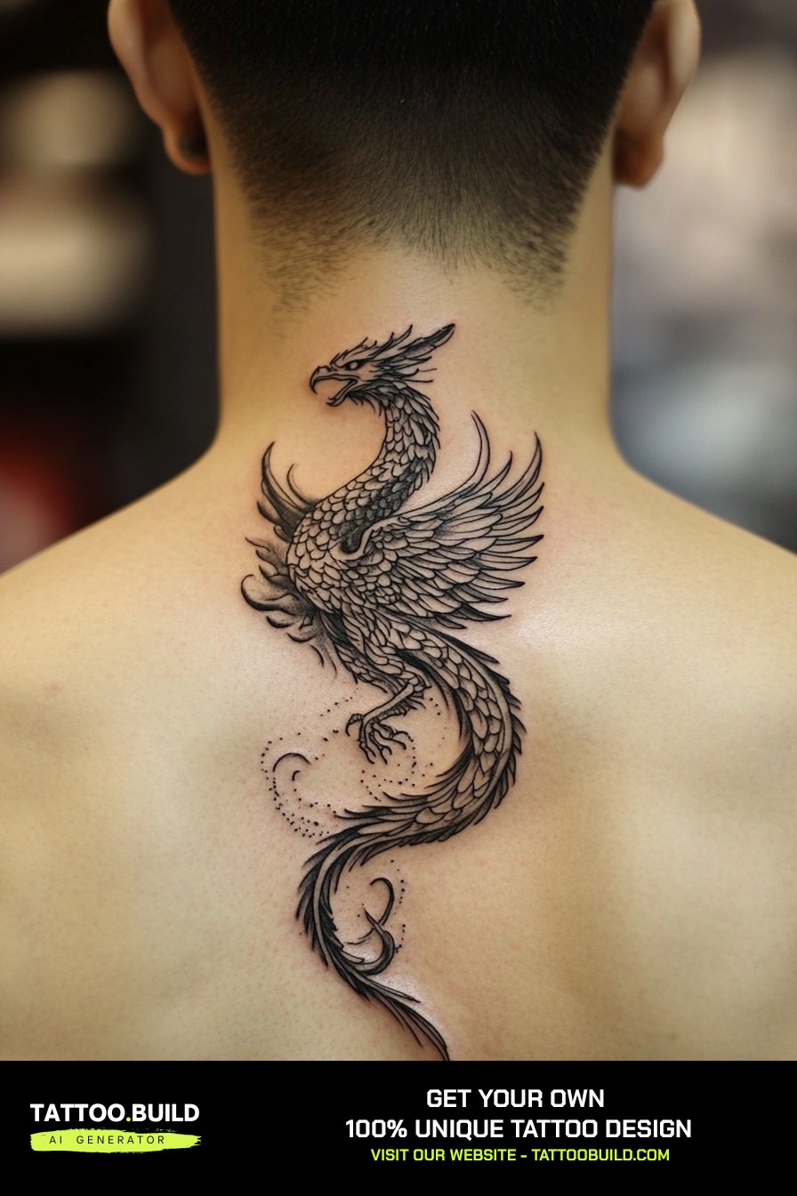 27 Awesome Male Back of the Neck Tattoo Designs for Inspiration ...