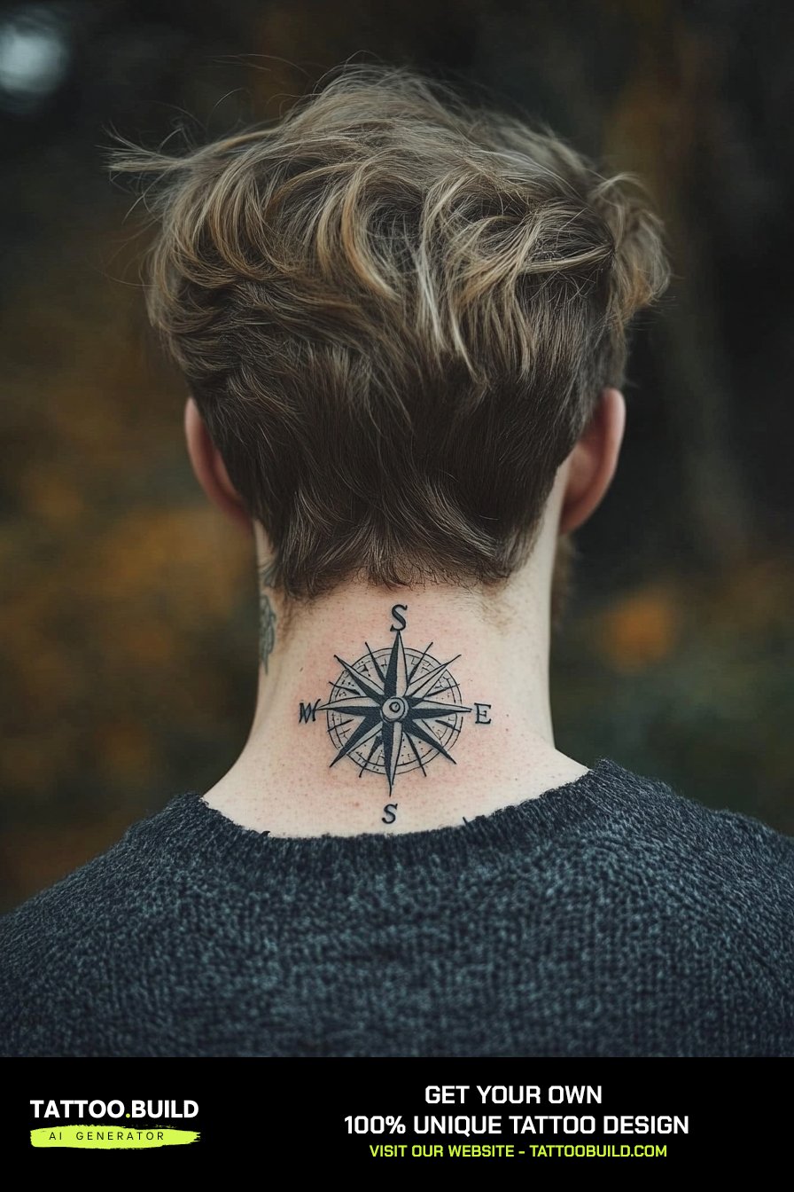 27 Awesome Male Back of the Neck Tattoo Designs for Inspiration ...