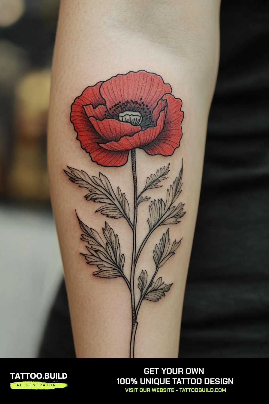 40+ Poppy Tattoo Designs for Inspiration - Tattoo Build