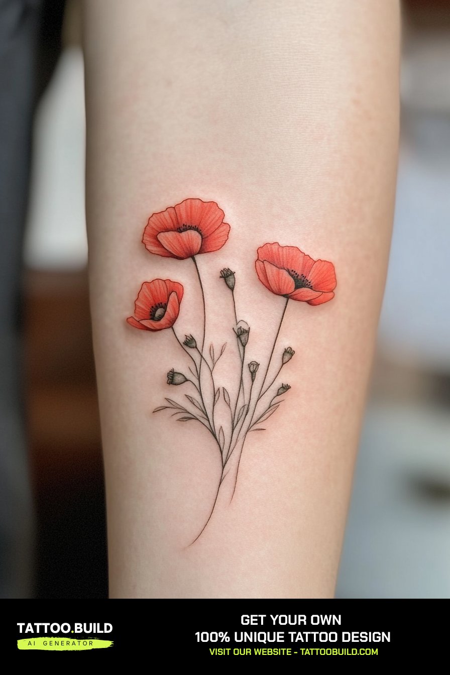 40+ Poppy Tattoo Designs for Inspiration - Tattoo Build