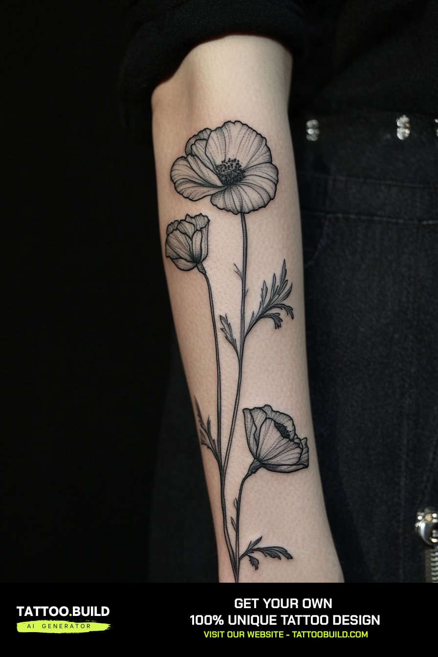 40+ Poppy Tattoo Designs for Inspiration - Tattoo Build