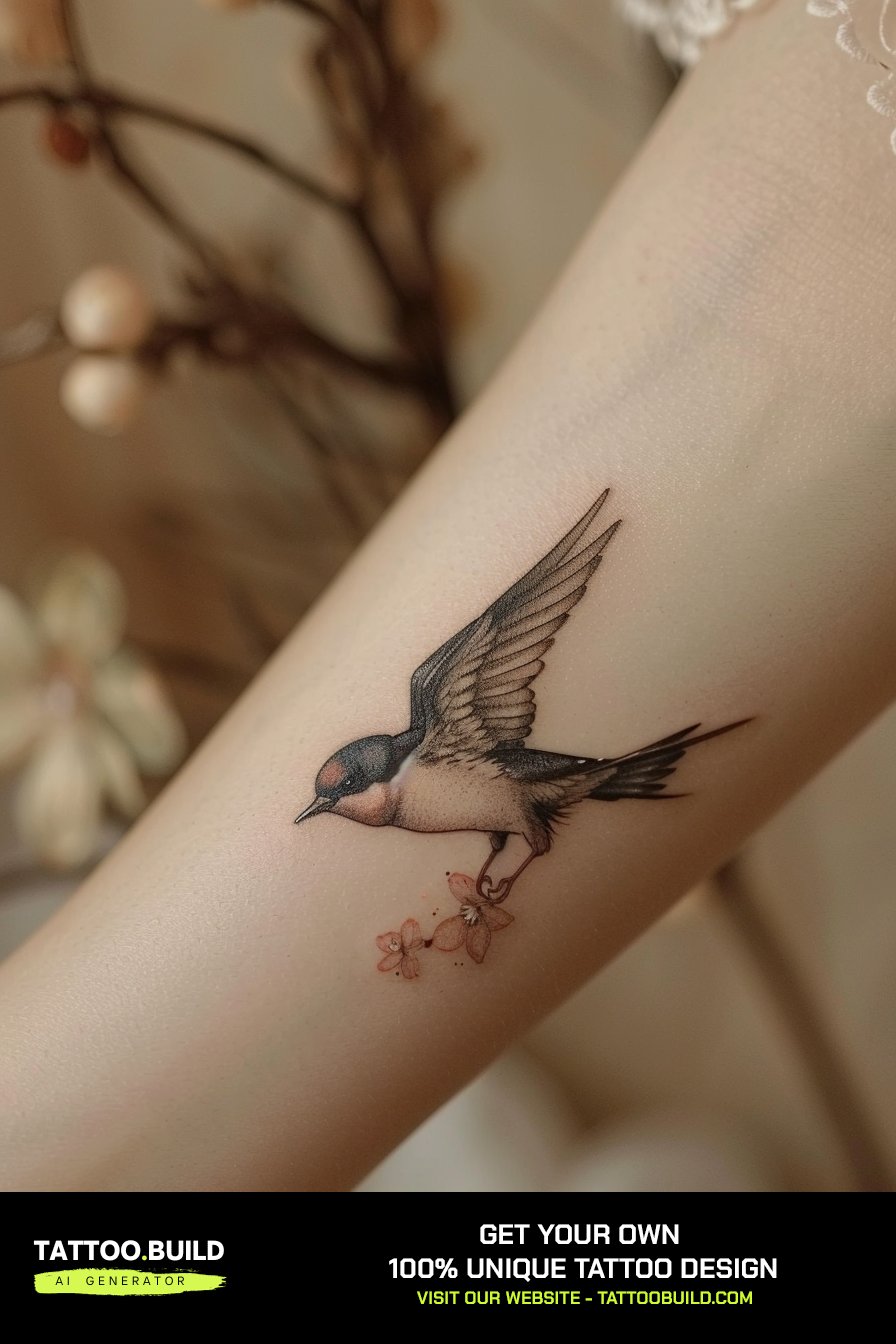 The Meaning of a Swallow Bird Tattoo: History, Symbolism, and Design Inspiration - Tattoo Build