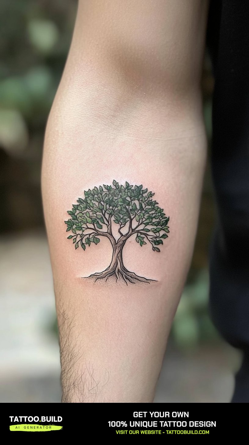 Celtic Tree Of Knowledge Tattoo