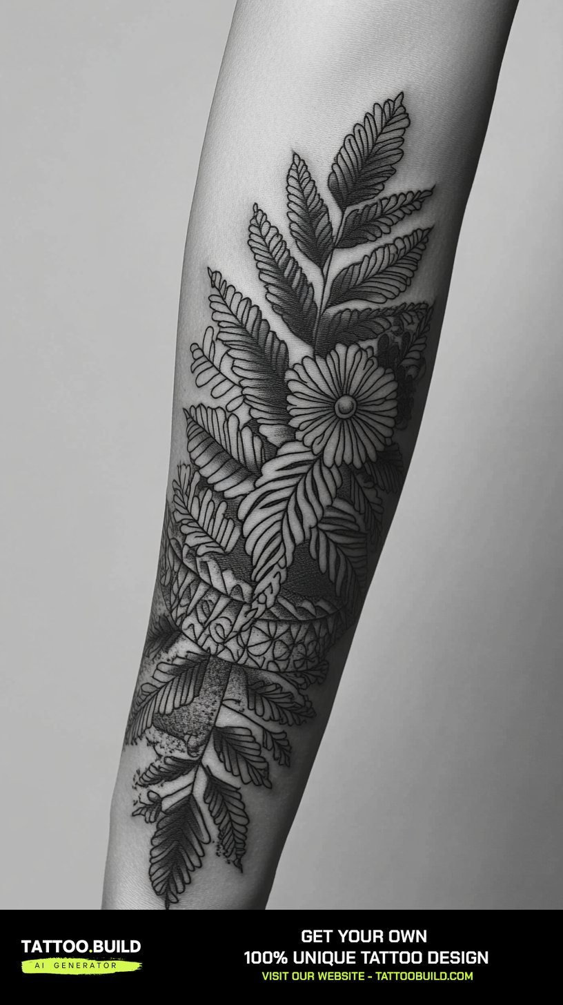 Women's Floral Lower Arm Tattoo: Embrace Elegance and Individuality ...
