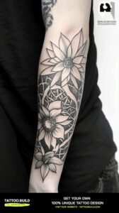 30 Cool Guys Flower Tattoo Designs - Tattoo Build