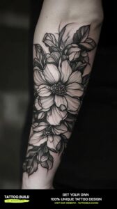 30 Cool Guys Flower Tattoo Designs - Tattoo Build