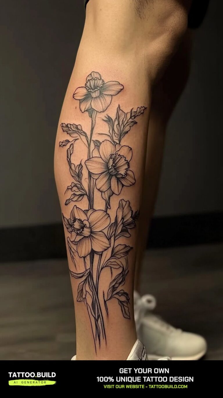 28 Cool Men’s Floral Tattoo Designs - Tattoo Build