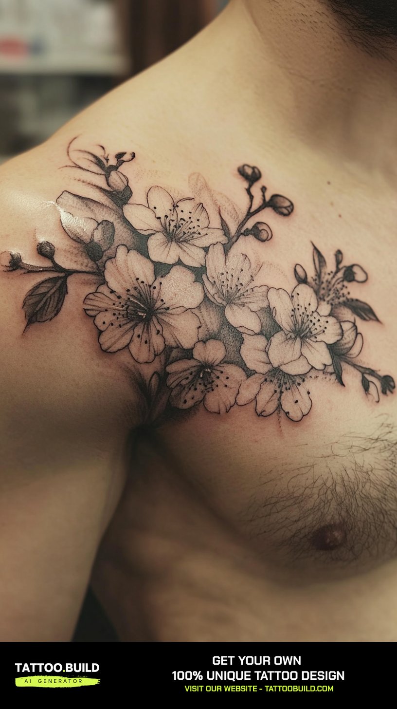 28 Cool Men’s Floral Tattoo Designs - Tattoo Build