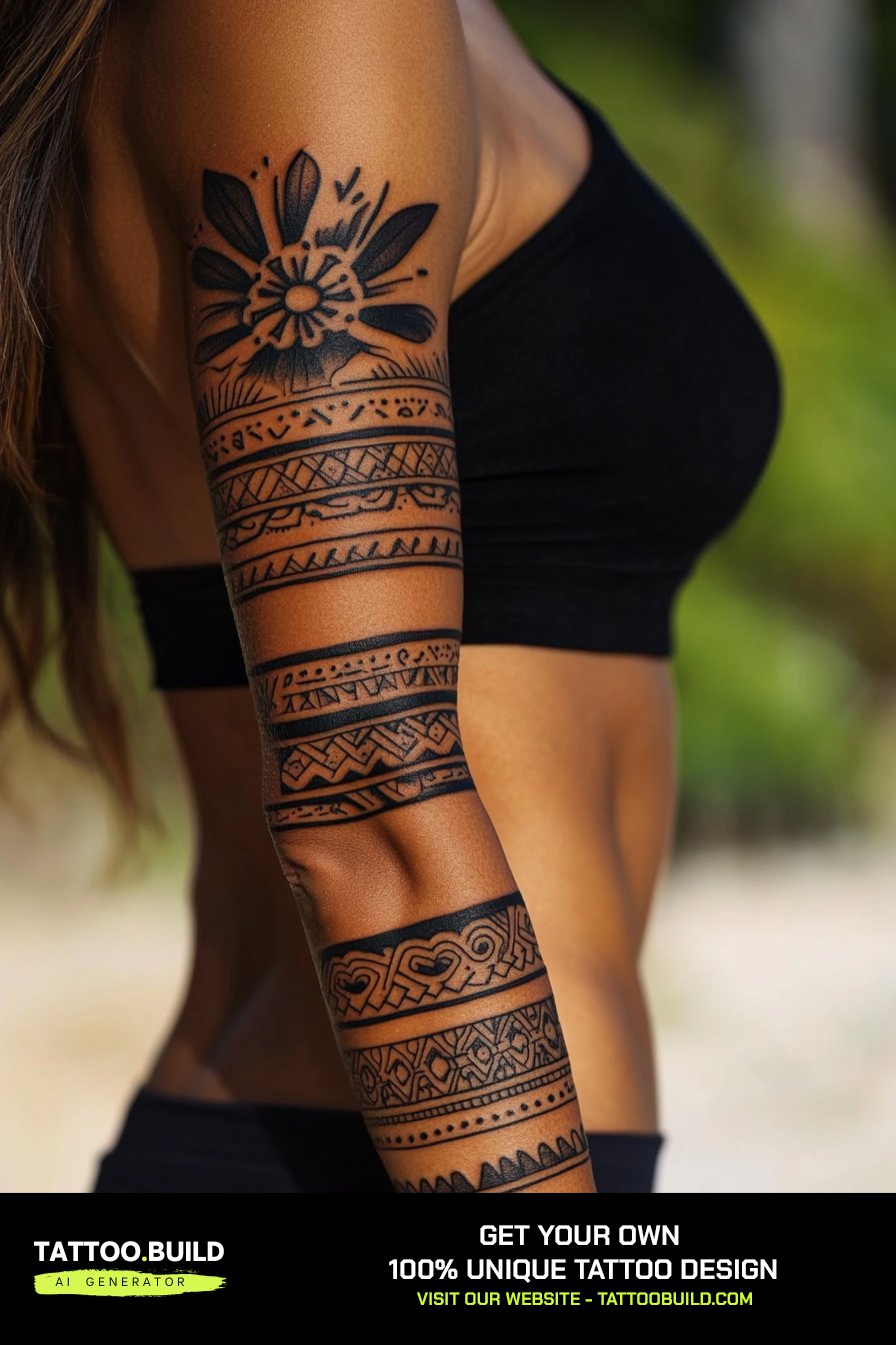 Female Tribal Tattoos Ideas: Embracing Strength, Culture, and Artistry ...