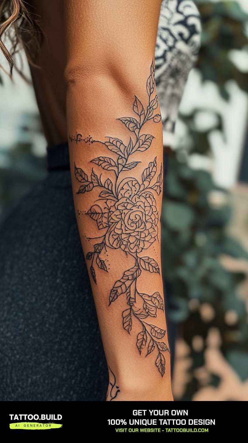 Vine Arm Tattoo: A Timeless Design with Deep Symbolism - Tattoo Build