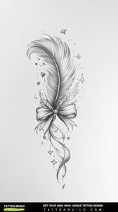 Feather Tattoo Drawings for Females - Tattoo Build