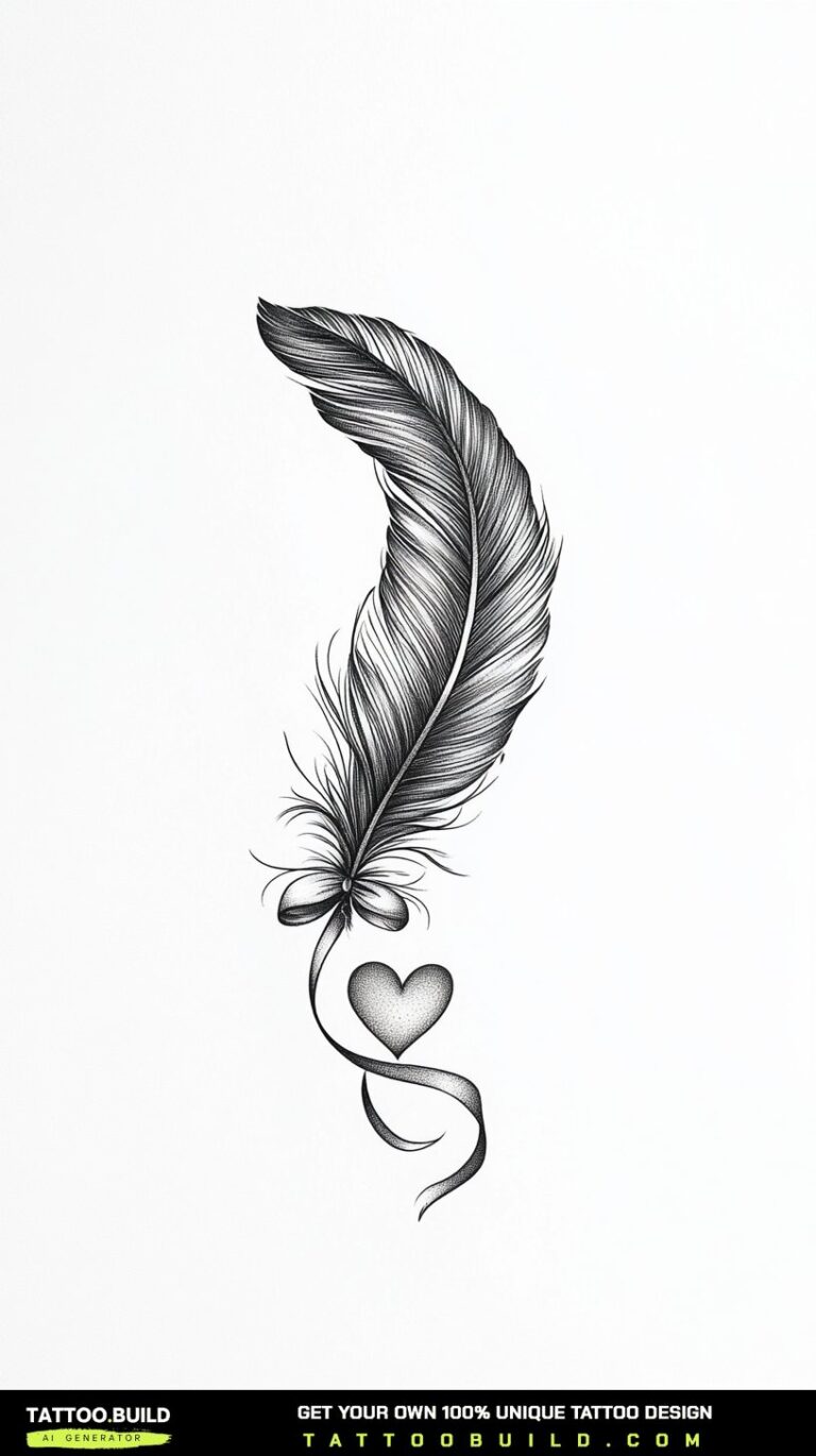 Feather Tattoo Drawings for Females - Tattoo Build