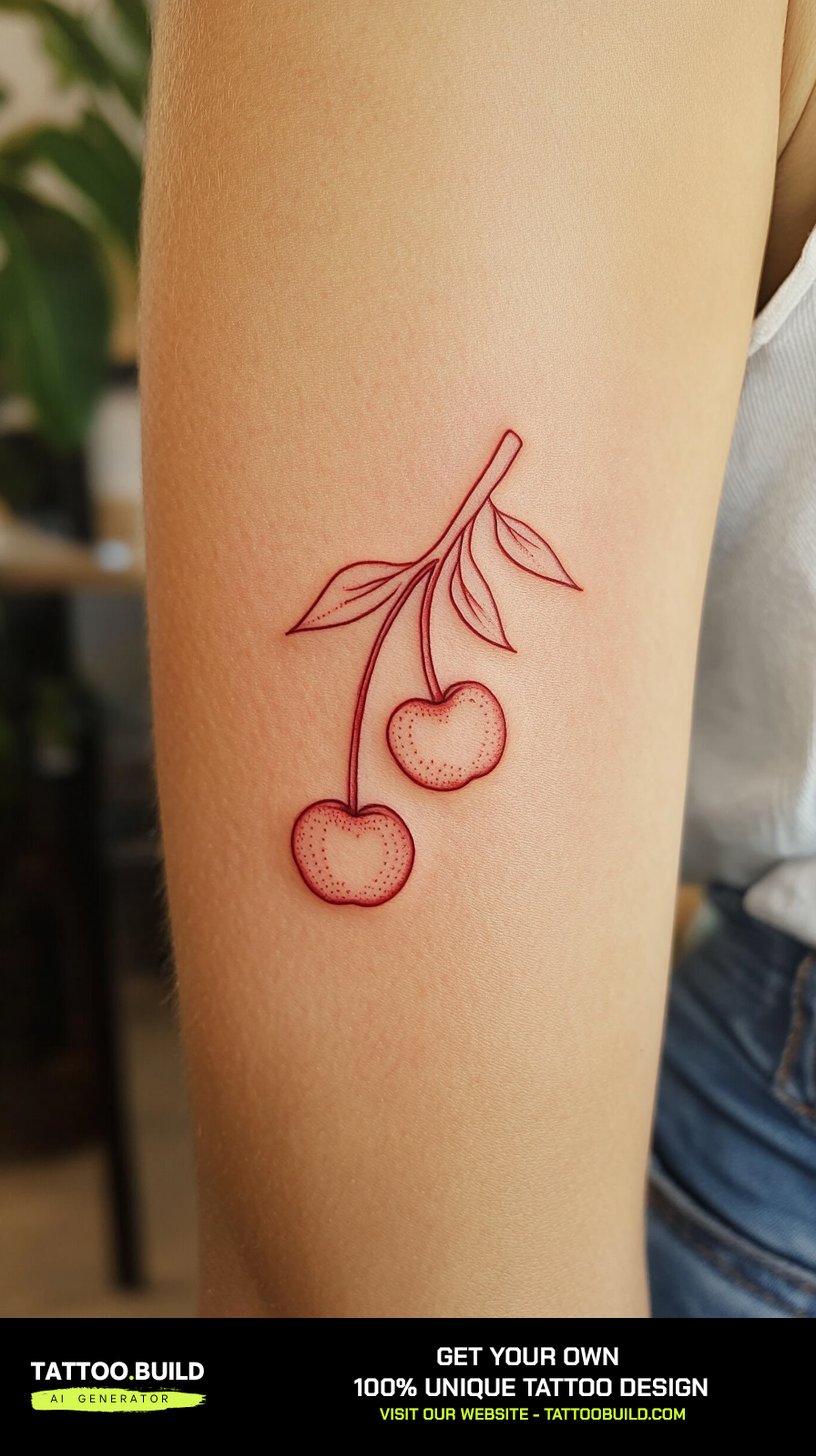 Women’s Red Ink Tattoo Ideas: Bold and Beautiful Tattoo Designs ...