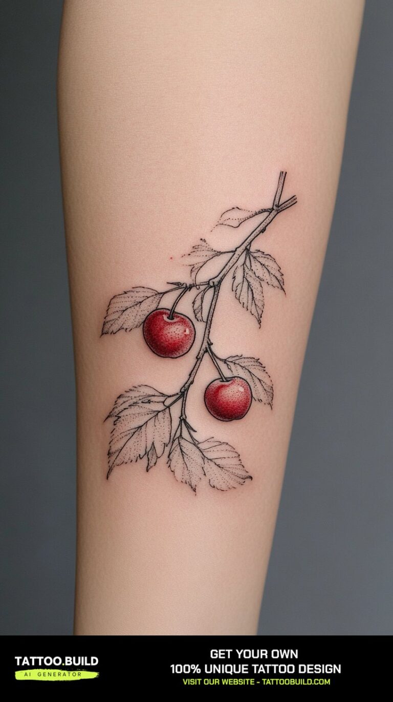 Women’s Red Ink Tattoo Ideas: Bold and Beautiful Tattoo Designs ...