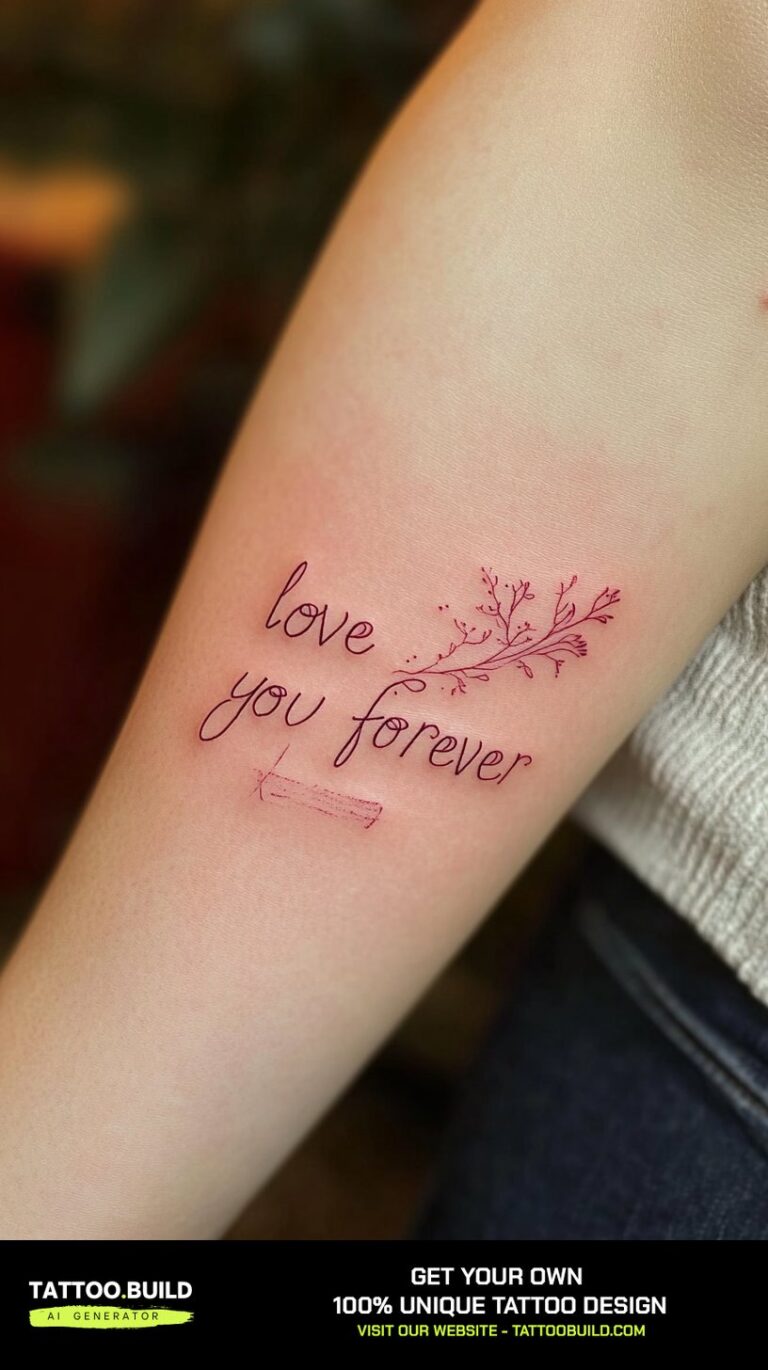 Women’s Red Ink Tattoo Ideas: Bold and Beautiful Tattoo Designs ...