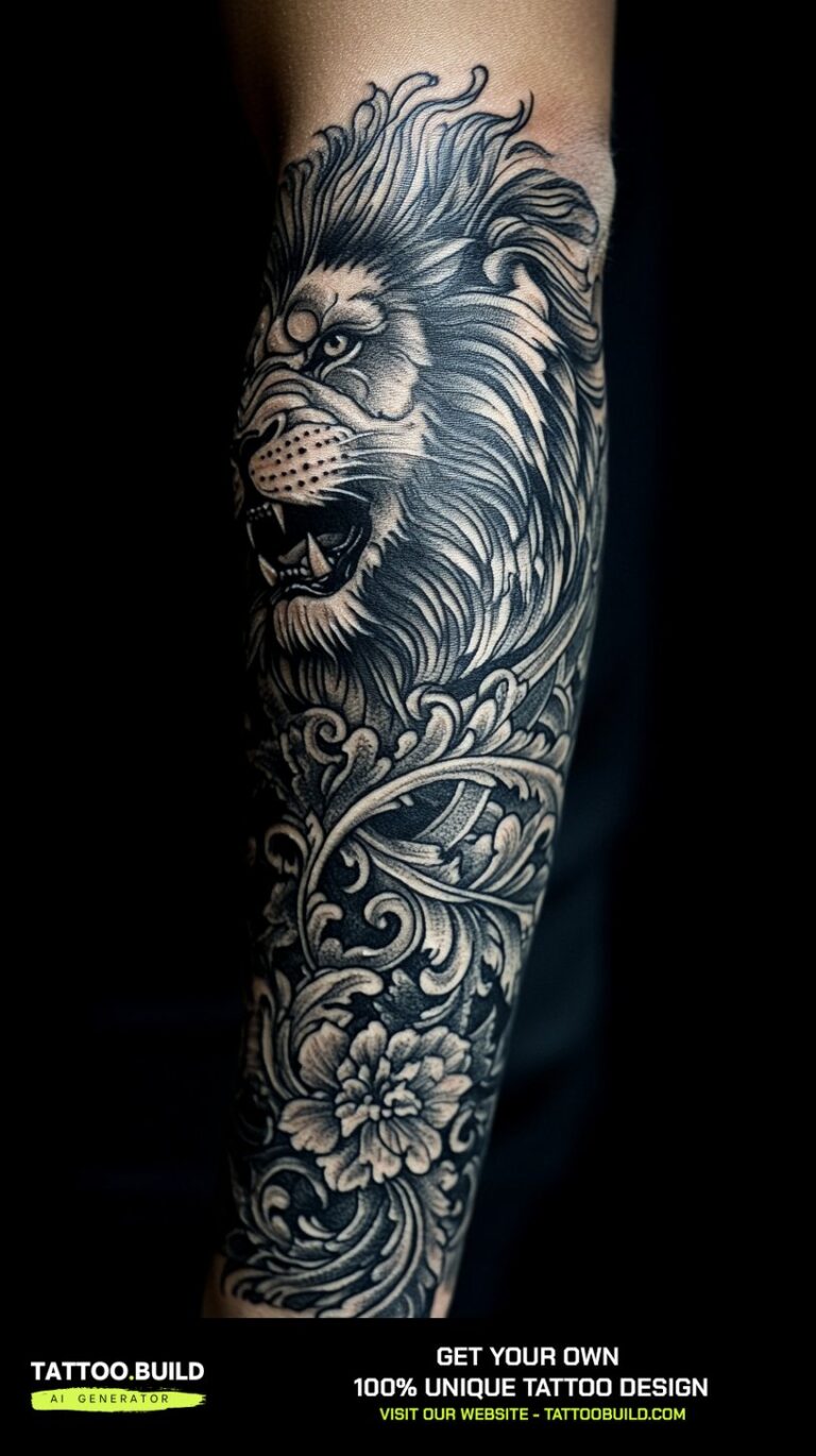 Lion Tattoo Ideas: Exploring Majestic and Symbolic Designs - Tattoo Build