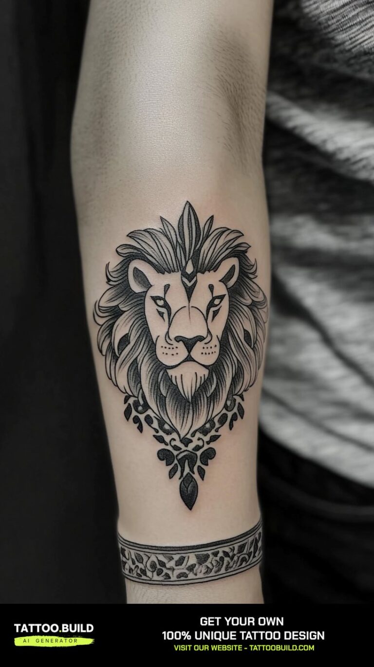 Lion Tattoo Ideas: Exploring Majestic and Symbolic Designs - Tattoo Build