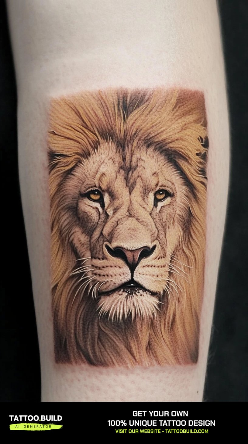 Lion Tattoo Ideas: Exploring Majestic and Symbolic Designs - Tattoo Build