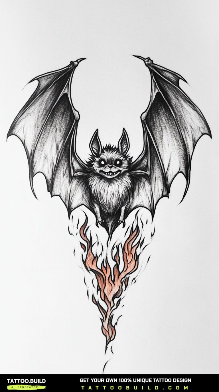 25+ Bat Tattoo Drawings - Tattoo Build