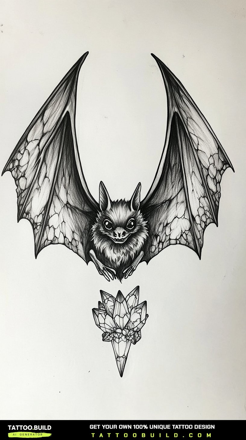 25+ Bat Tattoo Drawings - Tattoo Build