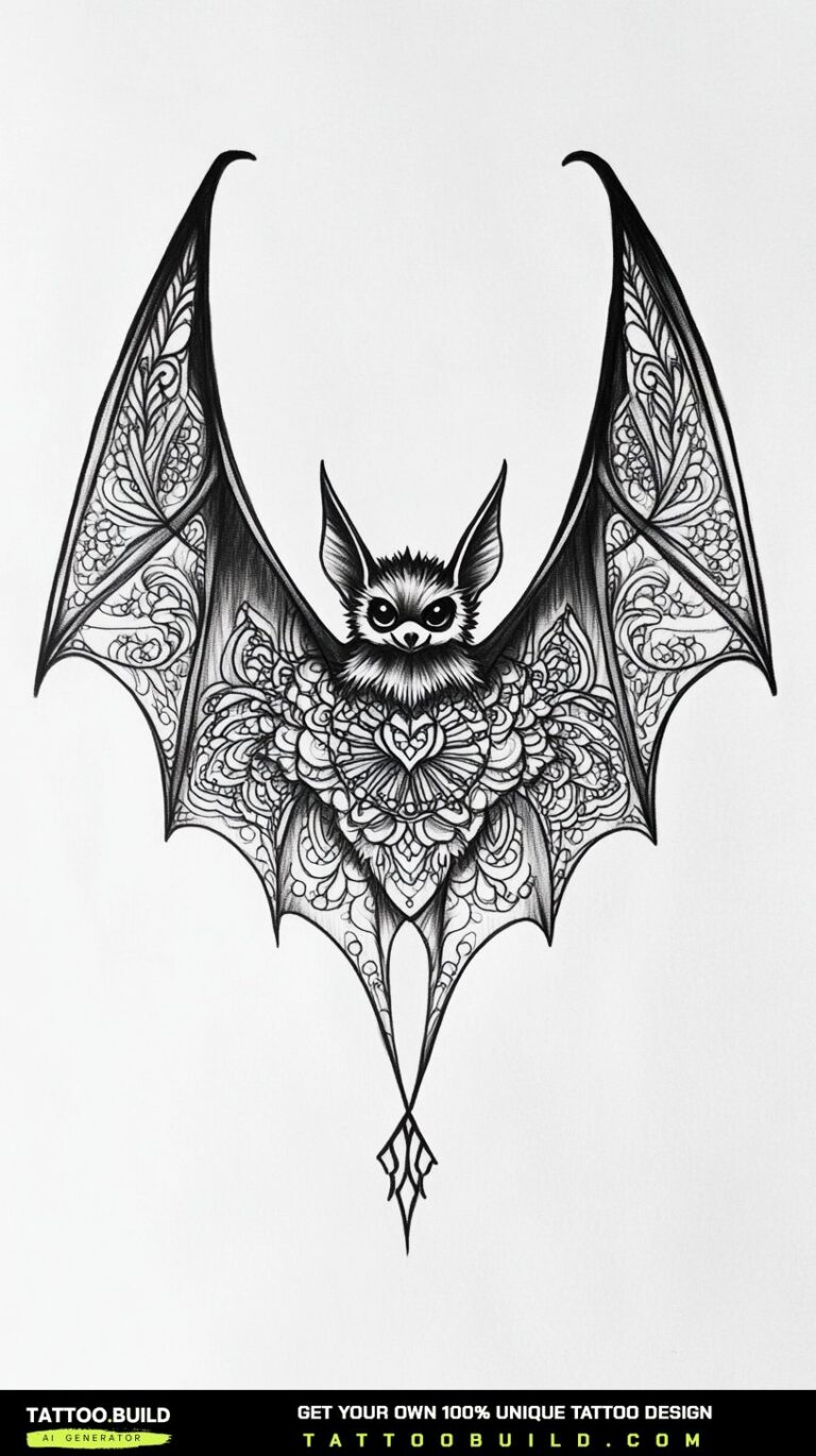25+ Bat Tattoo Drawings - Tattoo Build