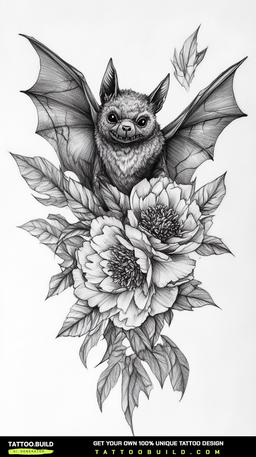 25+ Bat Tattoo Drawings - Tattoo Build