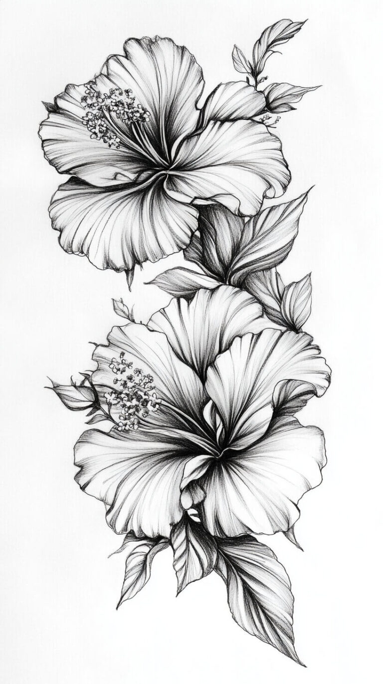 Flower Tattoo Drawings Ideas - Tattoo Build