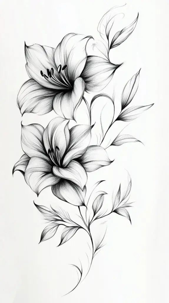 Flower Tattoo Drawings Ideas - Tattoo Build