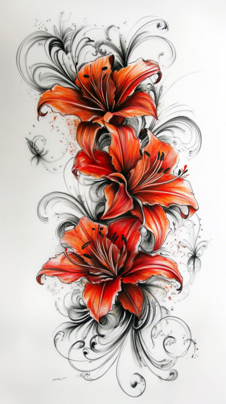 Flower Tattoo Drawings Ideas - Tattoo Build