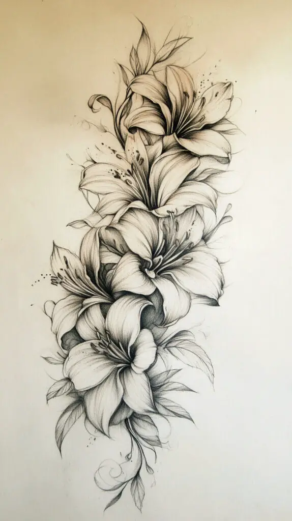 Flower Tattoo Drawings Ideas - Tattoo Build