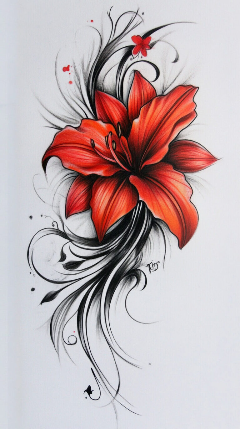 Flower Tattoo Drawings Ideas - Tattoo Build