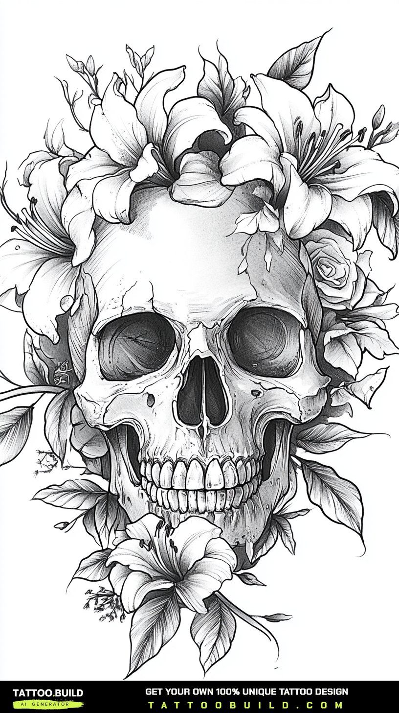 31 Skull Tattoo Drawings - Tattoo Build