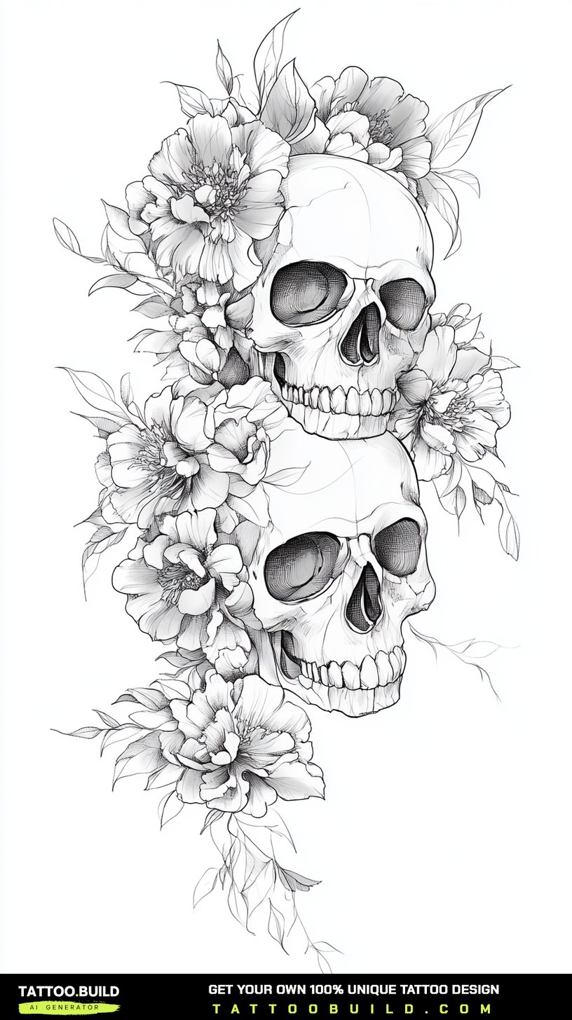 31 Skull Tattoo Drawings - Tattoo Build