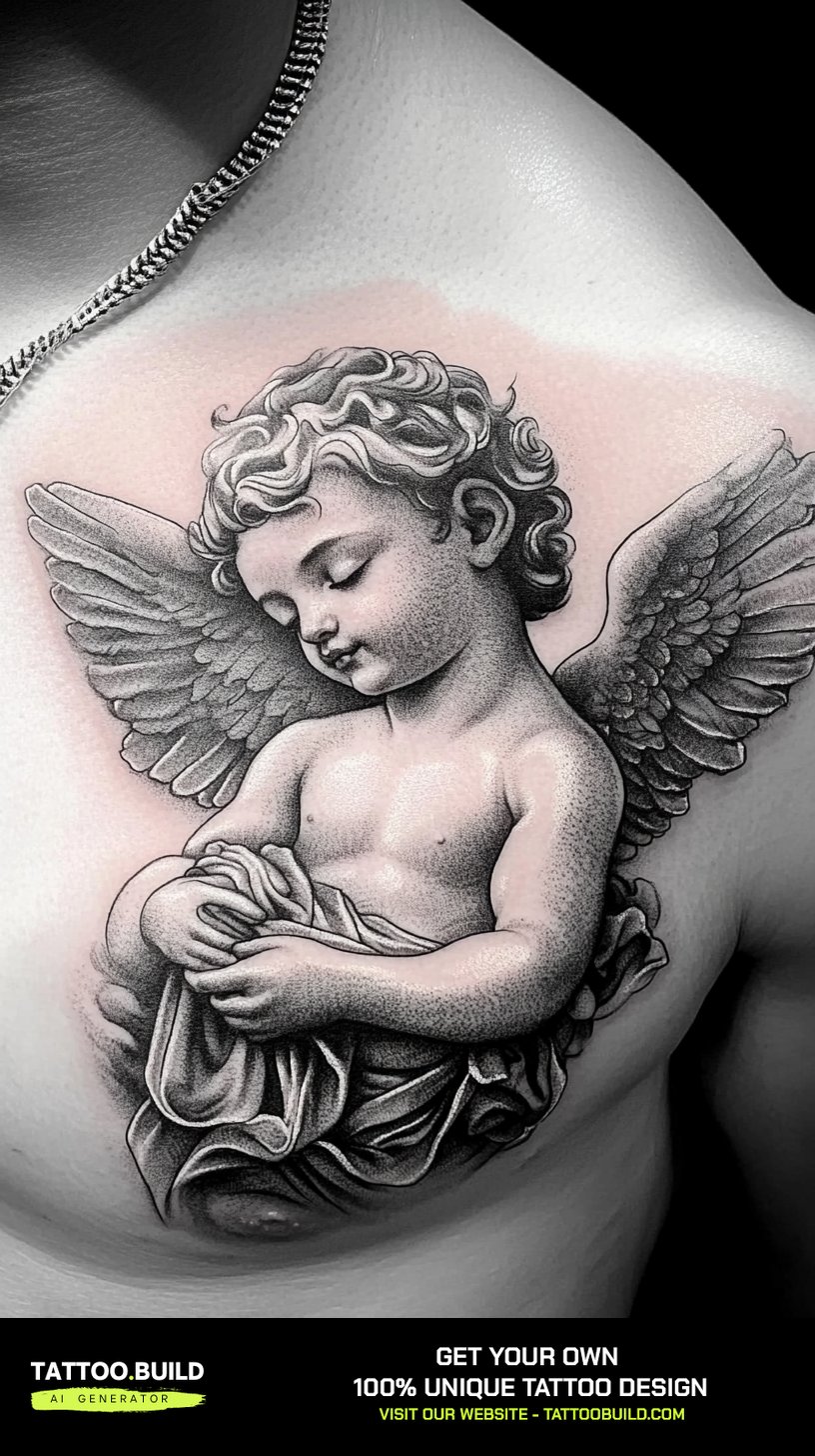 30+ Angel Tattoo Ideas for Men - Tattoo Build