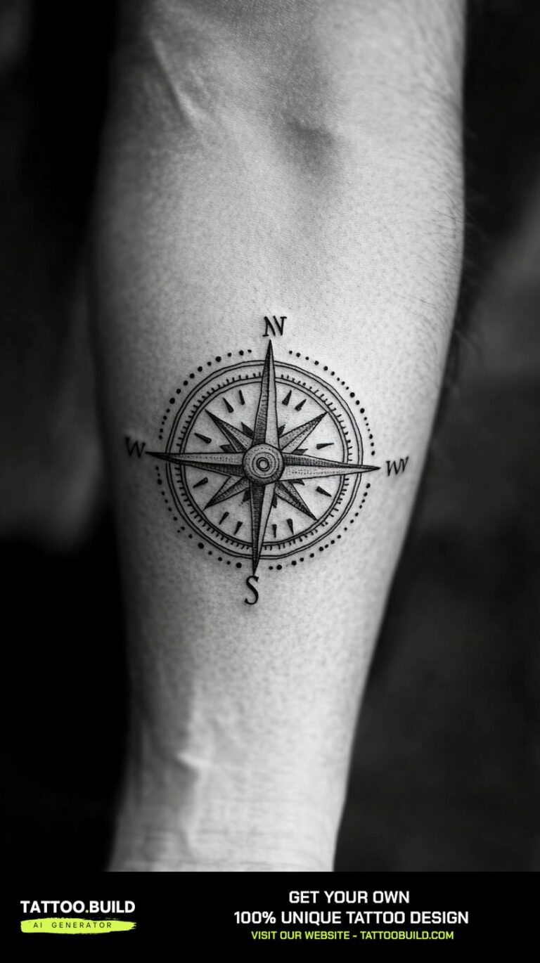 30+ Compass Forearm Tattoo for Guys - Tattoo Build