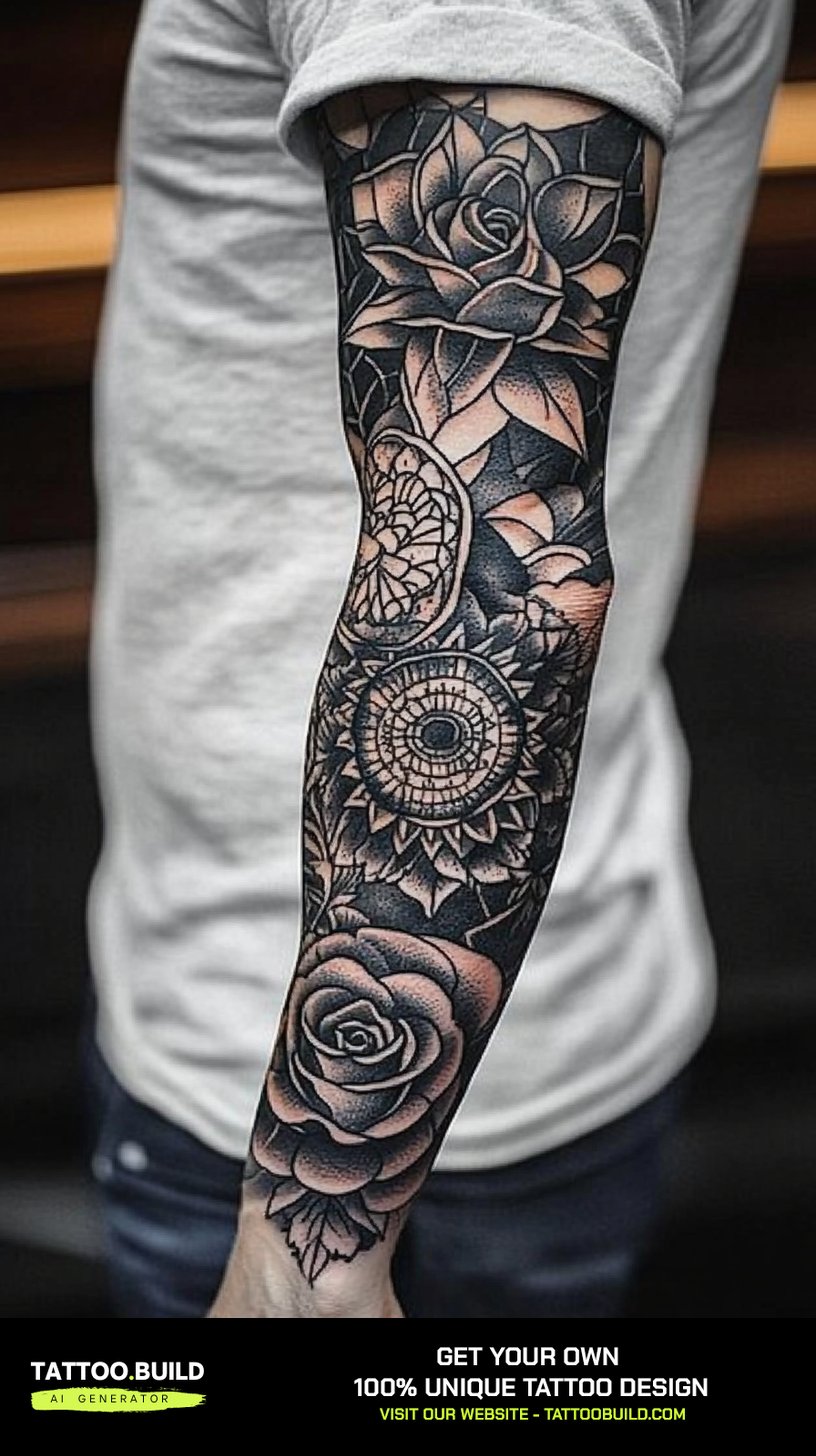 30+ Full Sleeve Tattoos for Men - Tattoo Build