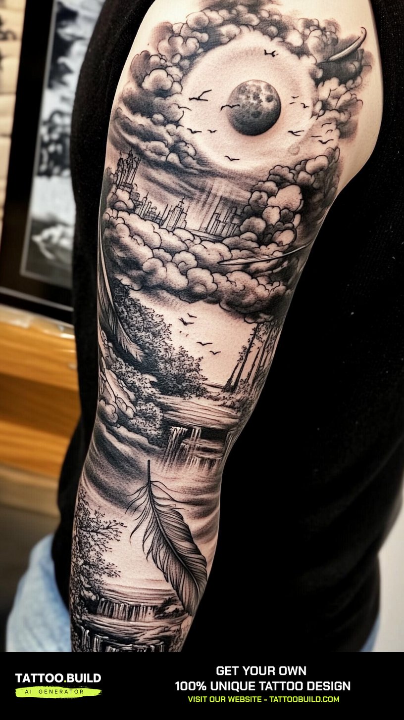 30+ Full Sleeve Tattoos for Men - Tattoo Build