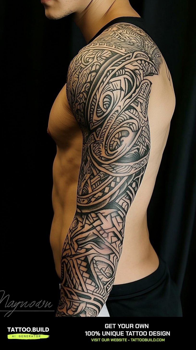 30+ Full Sleeve Tattoos for Men - Tattoo Build