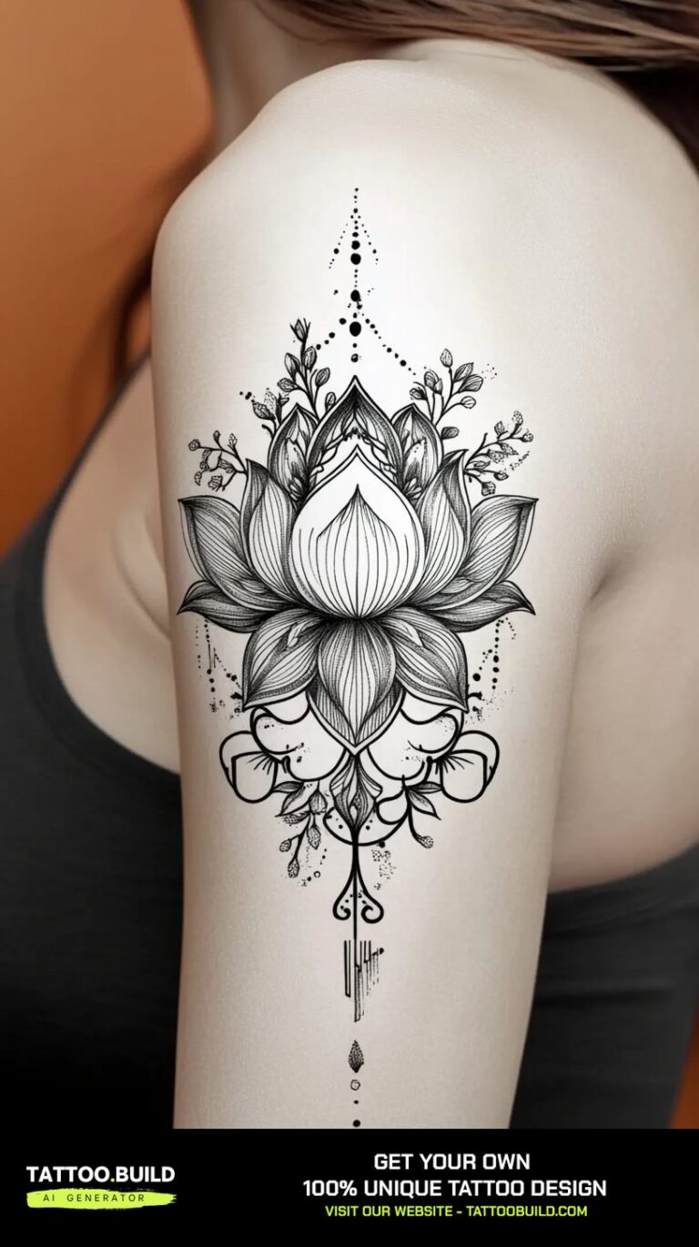 30+ Lotus Tattoo for Women - Tattoo Build