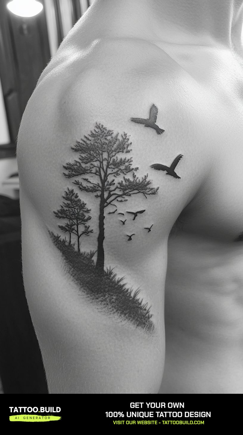 30+ Nature Tattoos for Men - Tattoo Build