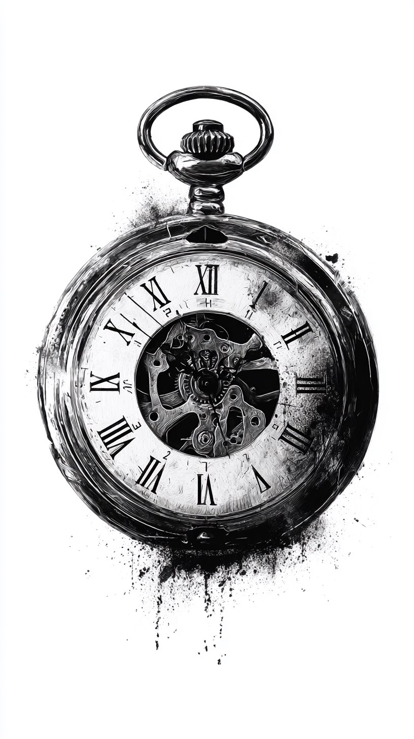 Clock Tattoo Drawings Design Ideas - Tattoo Build